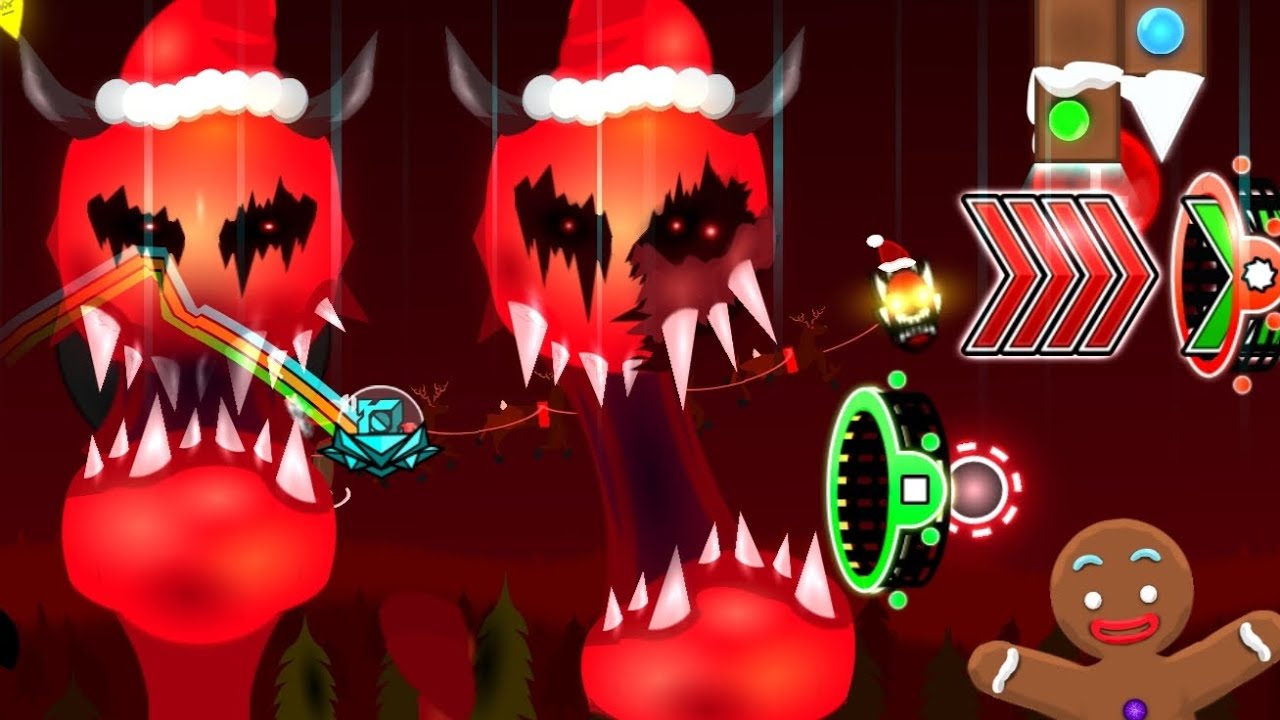 Geometry dash Merry bloodmas - YouTube