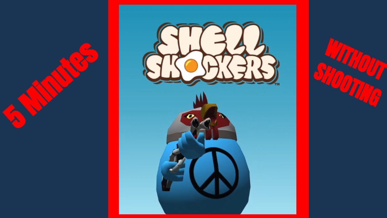 I survived 5 minutes in a public shell shockers lobby - YouTube