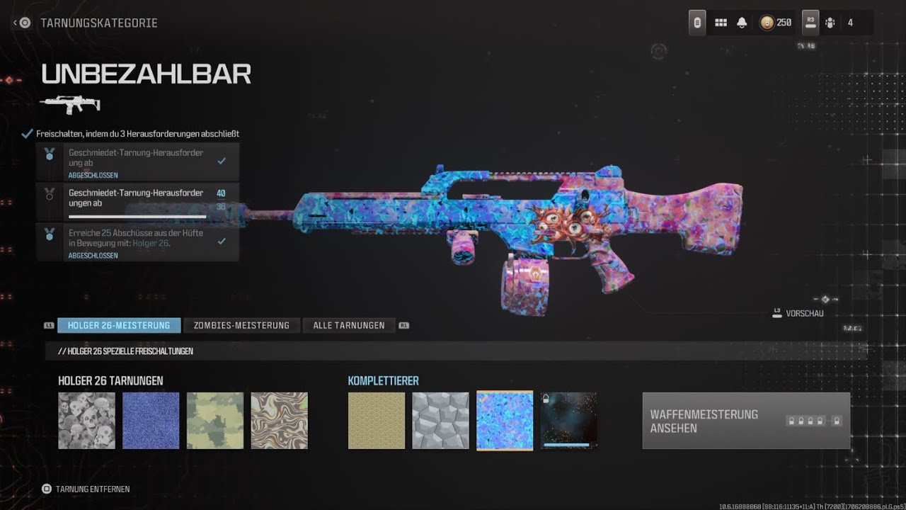 Call Of Duty: Modern Warfare 3 - 6. LMG Unbezahlbar-Tarnung ...