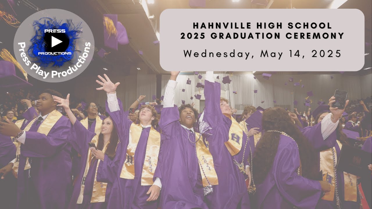 SCPPS: Hahnville High School's 2025 Graduation Ceremony - YouTube