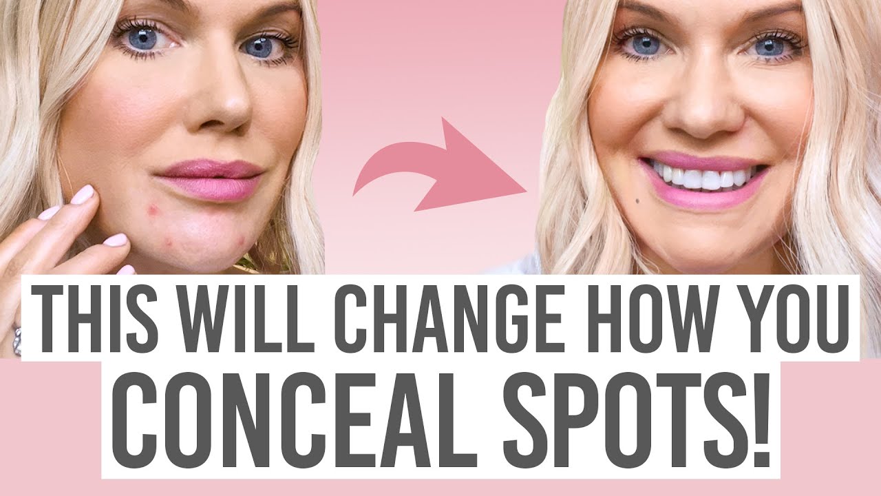 HOW TO CONCEAL SPOTS (MAKEUP HACK!) - YouTube