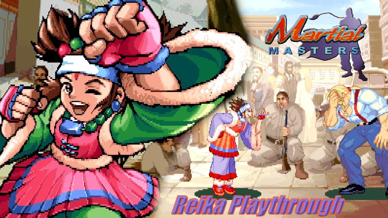 Martial Masters (Arcade) - Reika Playthrough - YouTube