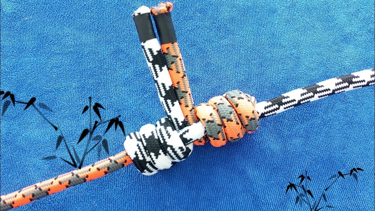 How to Tie a Knot to Connect Two Ropes | Strong & Reliable - YouTube