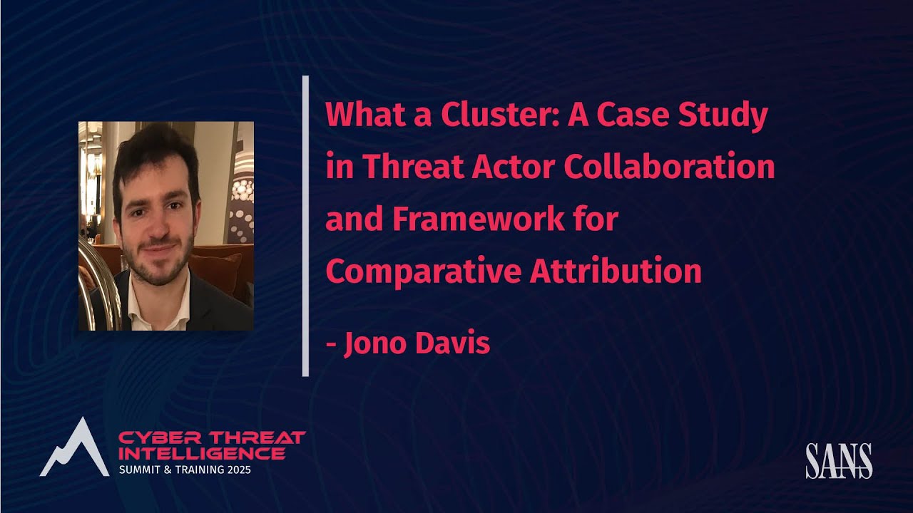 What a Cluster: A Case Study in Threat Actor Collaboration & Framework ...