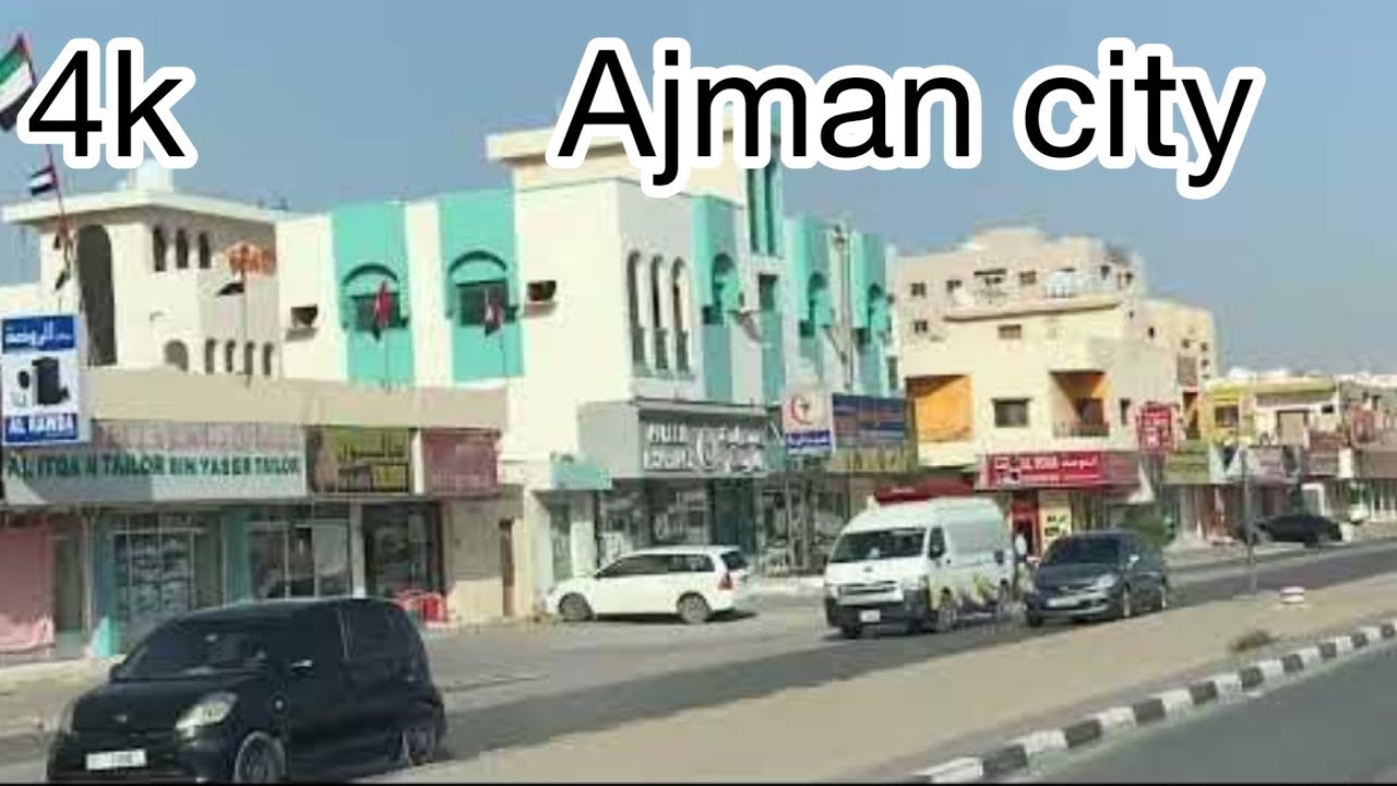 4k video || ajman city 🌃 and sharjah village view || #dubai #uae #viral ...