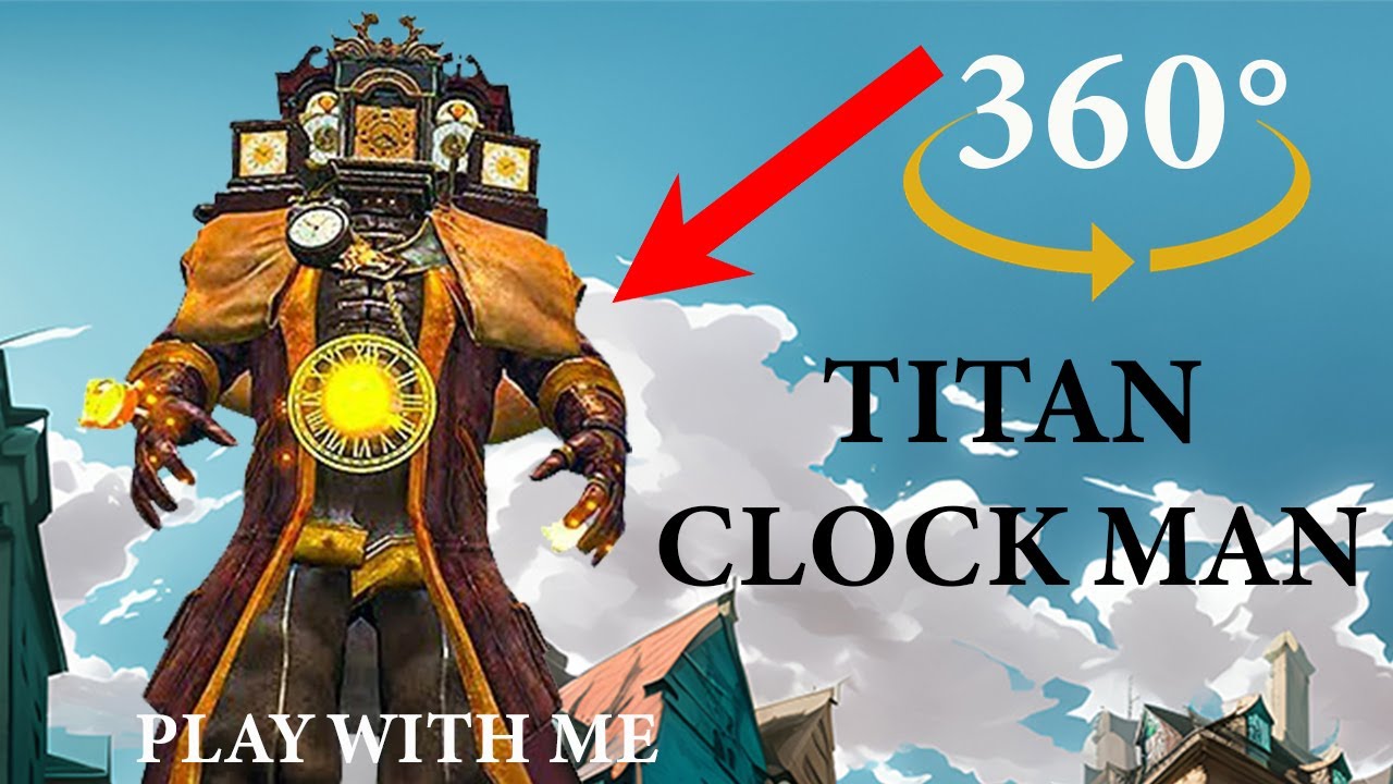 TITAN CLOCK MAN | Skibidi Toilet Finding Challenge 360º 🔍 - YouTube