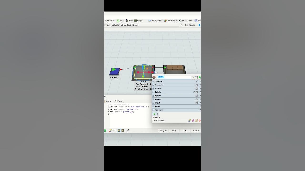 Flexscript Video 1 | Change Part Color | Flexsim Tutorial | Leansimcorp | #mechanical #flexsim ...