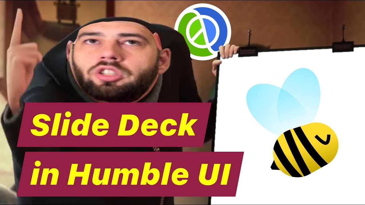 Building slide deck in Humble UI - YouTube