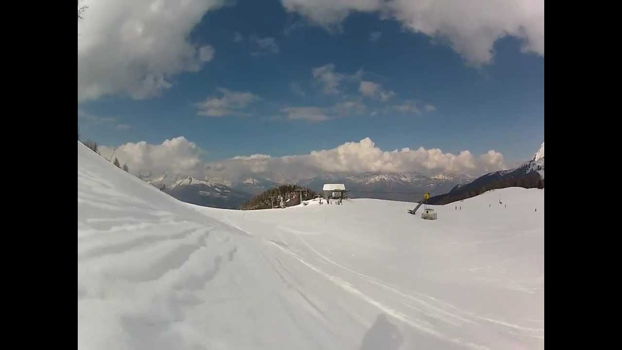 Fresh Snow in Pila - YouTube
