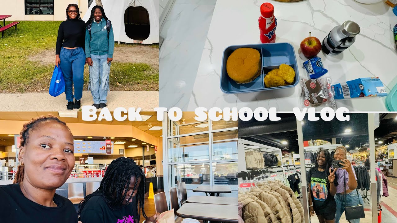 Back to school vlog|| getting the kids ready for school || morning ...