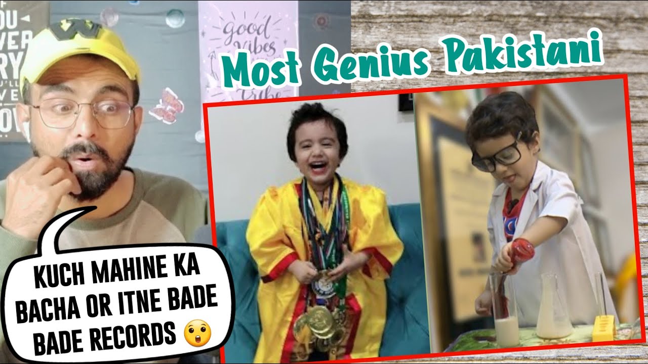 Indian Reaction On Muhammad Ayad | Most Genius Child Of Pakistan - YouTube