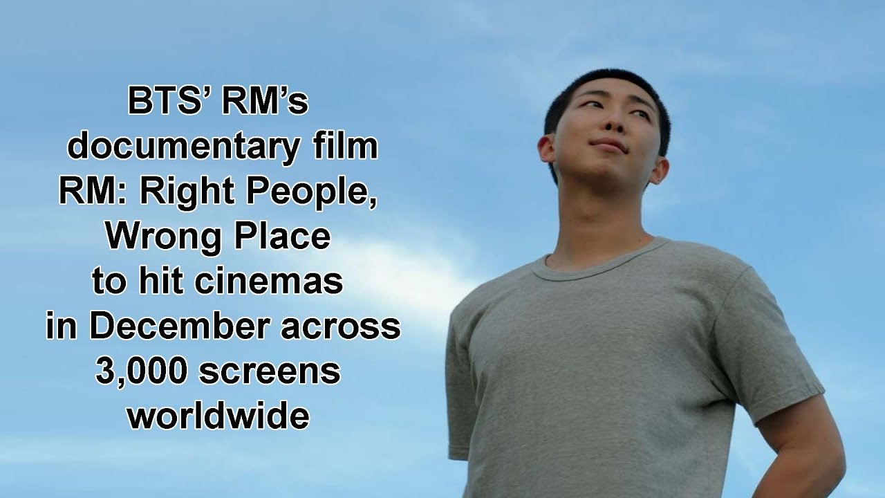 RM’s film RM: Right People, Wrong Place to hit cinemas in December ...