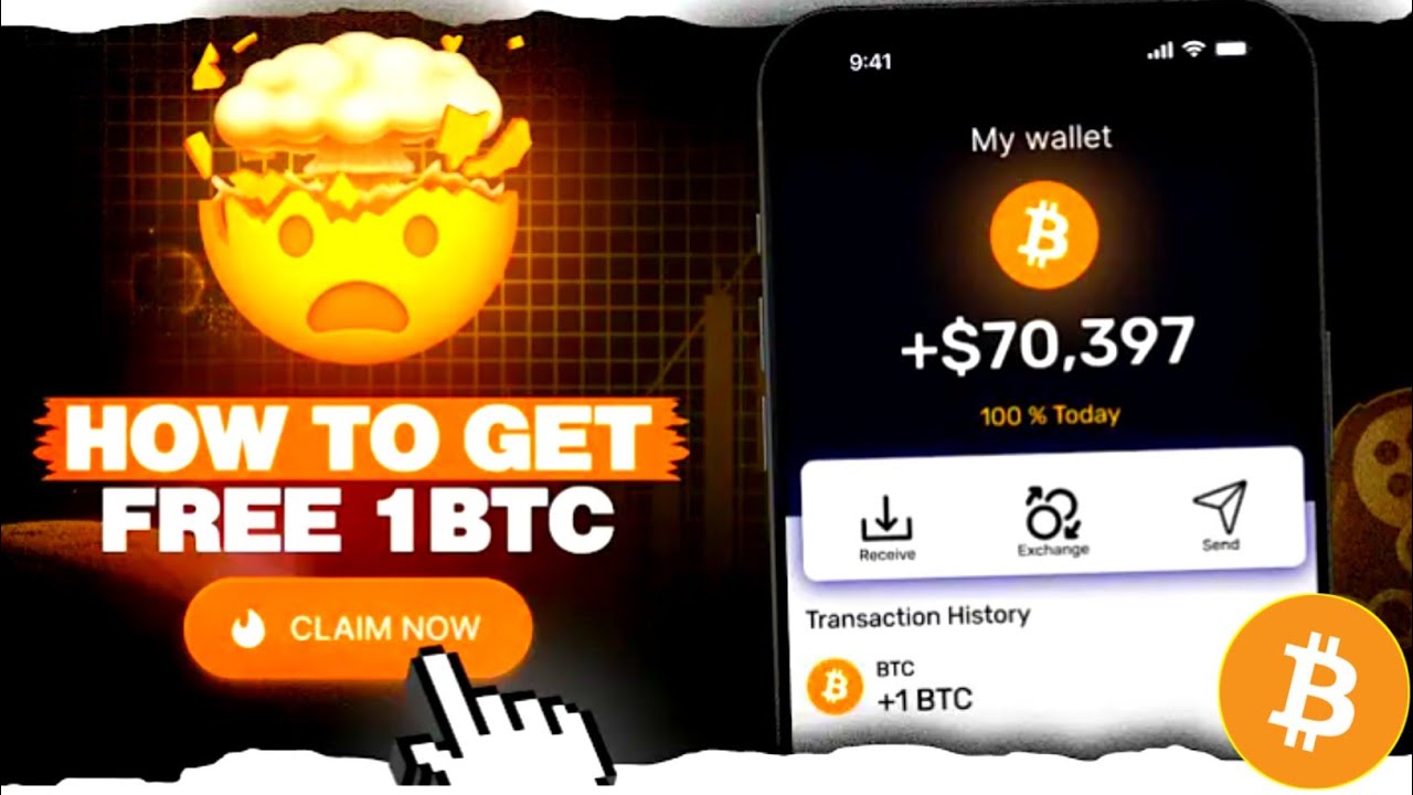 Claim Your FREE 1 Bitcoin - Secret Method Revealed - #btc - YouTube