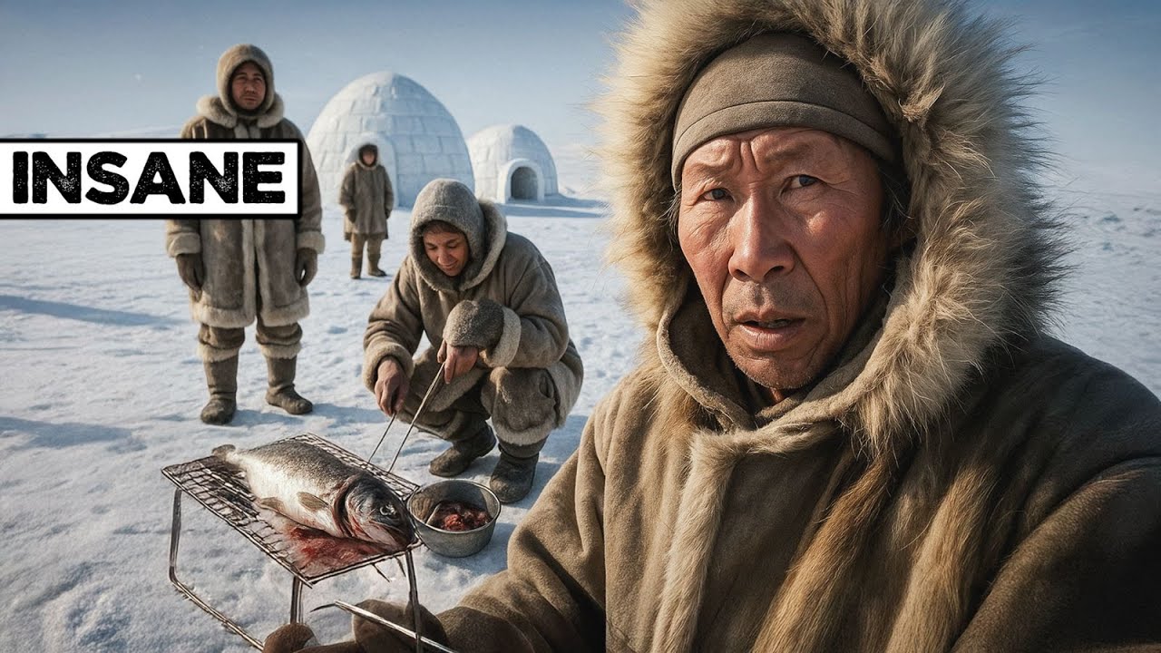 How Inuit People Hunt, Cook, and Eat When Everything’s Frozen at - 86°F ...
