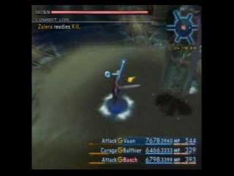final fantasy XII esper (zalera, the death seraph) - YouTube