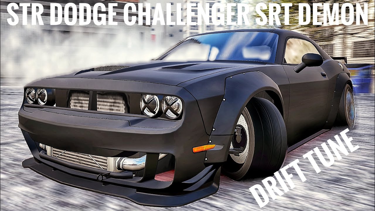 STR (Dodge Challenger SRT Demon) Gameplay CarX Street Tune Drift ...