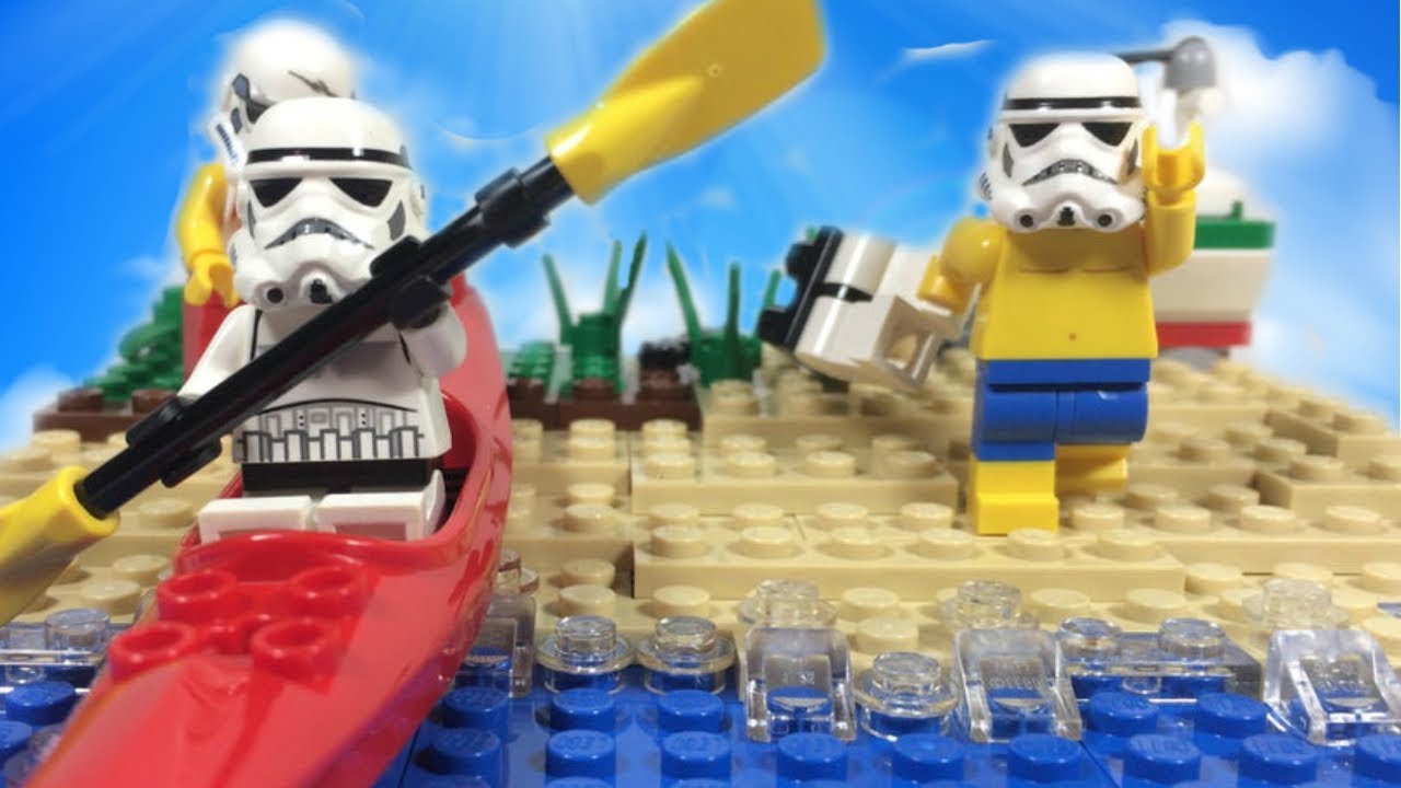 What Stormtroopers Do In Their Free Time | Stormtroopers On The Beach ...