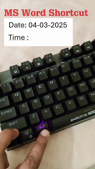 Ms word shortcut #youtubeshorts #youtubecreator #computertechnic #youtubenextup # ...