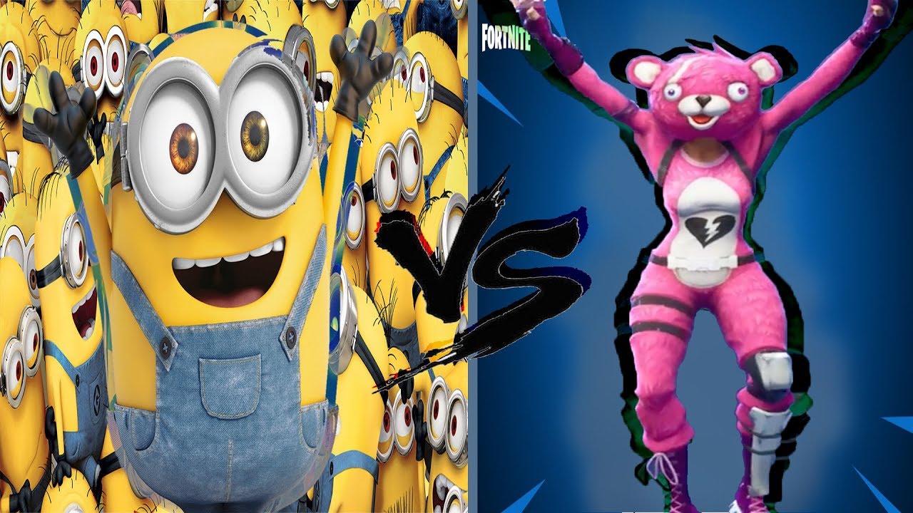 Minion Fortnite Dance Challenge - YouTube