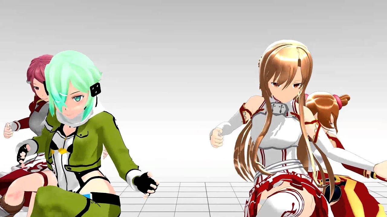 (ソードアート・オンライン)【Sword Art Online - Drop It!】MMD - YouTube