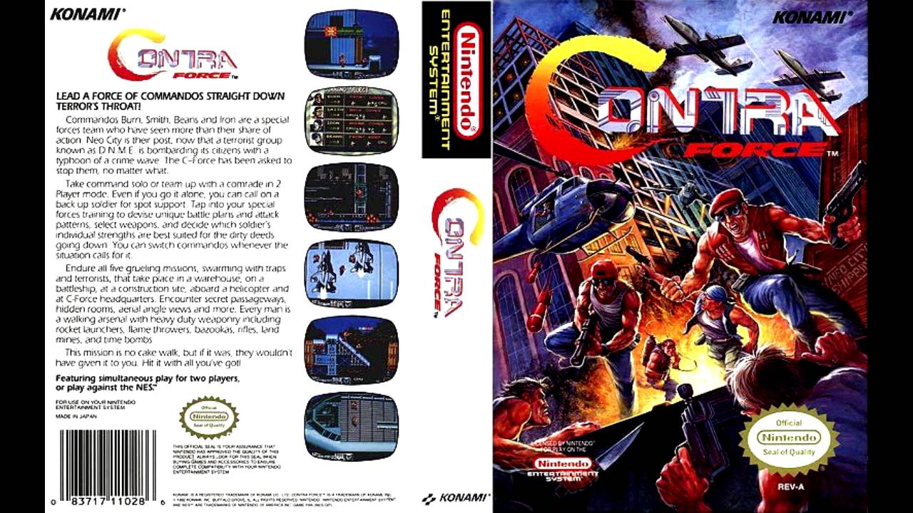 Contra Force - Stage 3 (12 minutes extended) - YouTube