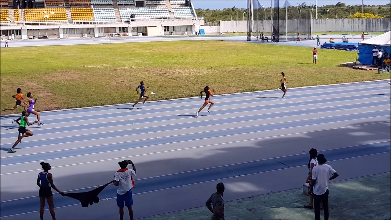 National Junior Track and Field Championships 2018, 200m Junior Girls ...