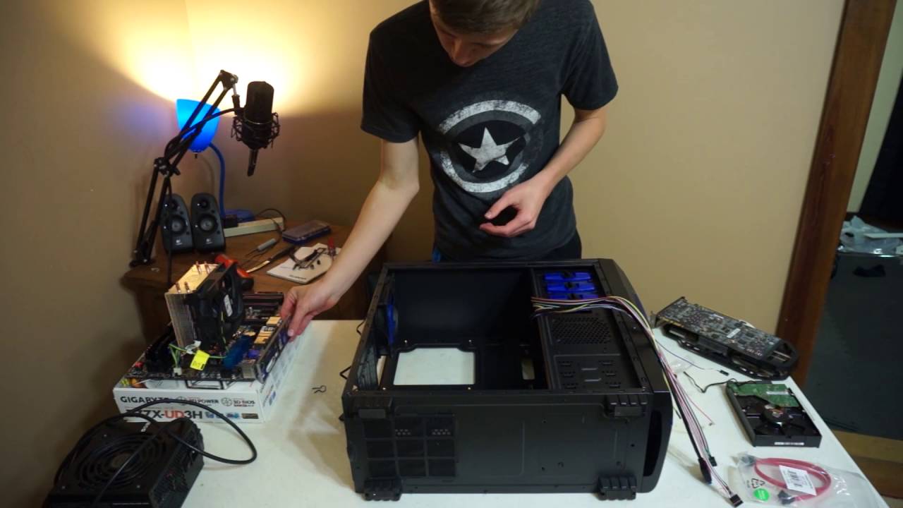 450 dollar Gaming Pc build 2016 - YouTube