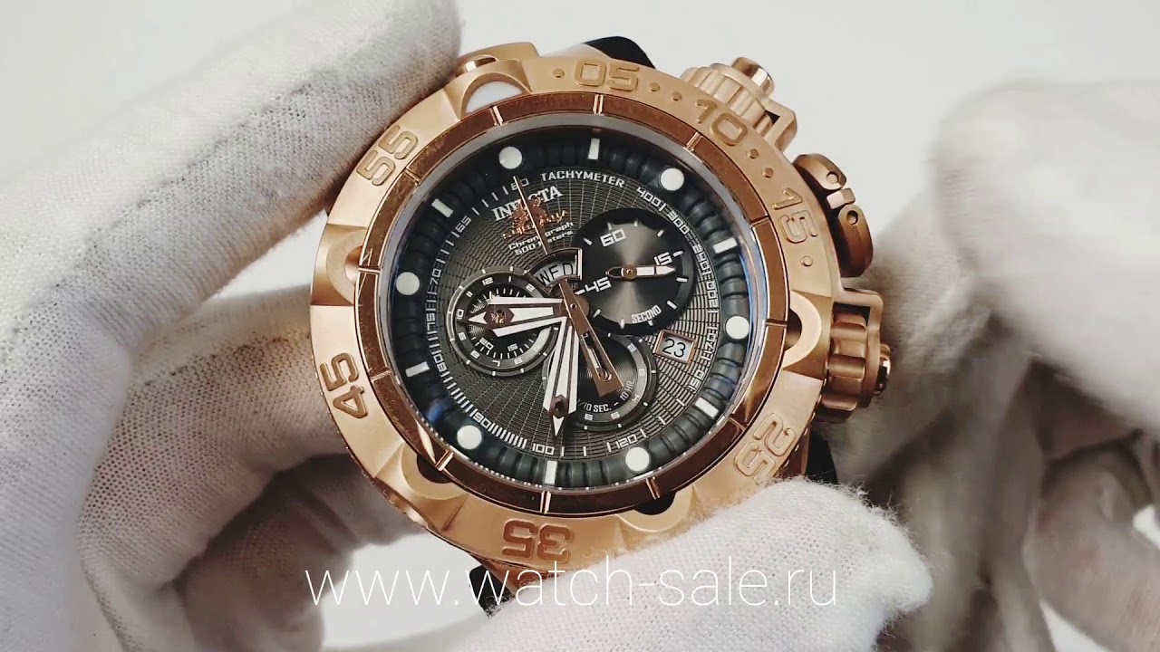 Часы мужские Invicta Subaqua Noma V 12882 - YouTube