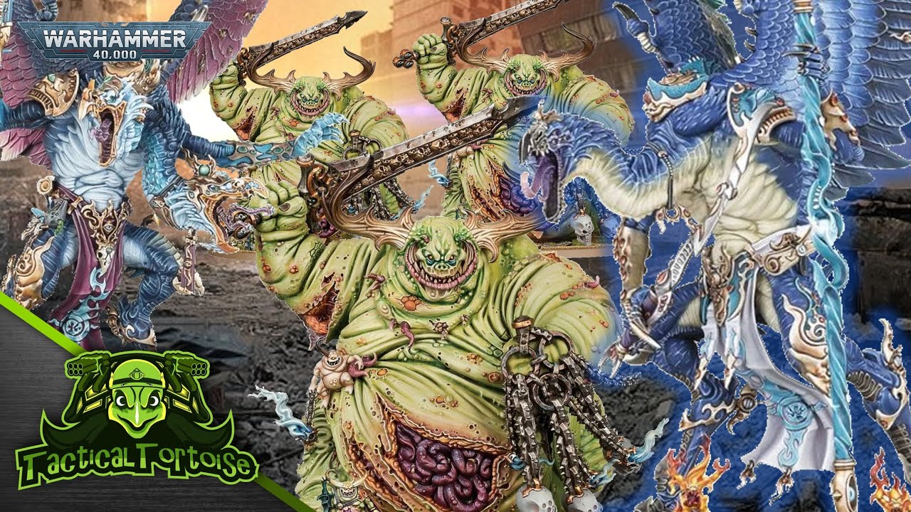 Chaos Daemons GUNLINE Combo (The BIRD FLU!) | Warhammer 40k List Tech ...