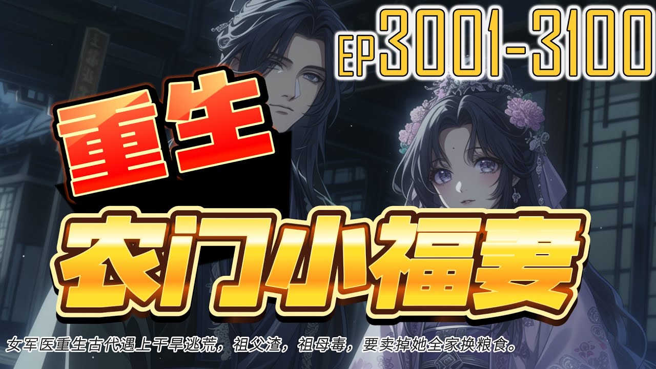重生农门小福妻 3001~3100 女军医重生古代遇上干旱逃荒。 - YouTube