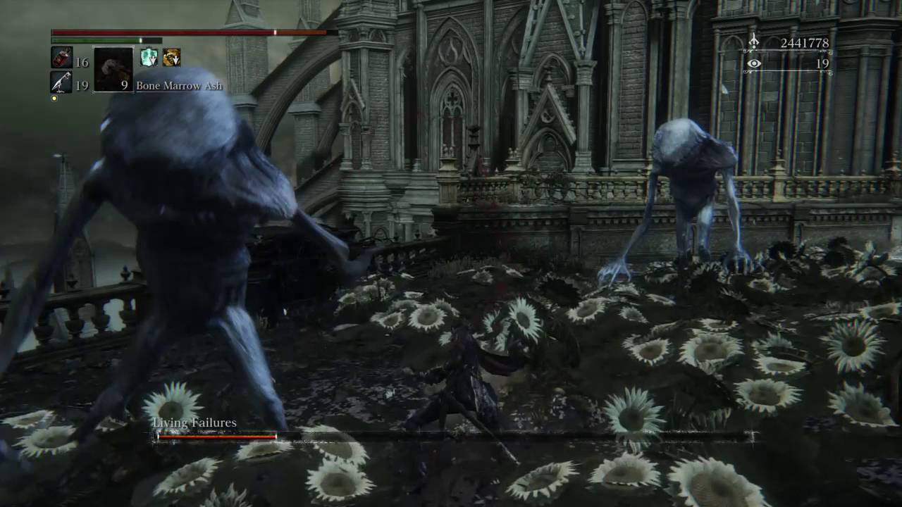Bloodborne™ Living Failures boss fight - YouTube