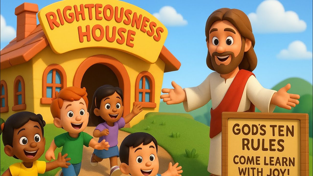 Ten Commandments Song for Kids | Bible Rules with Jesus - YouTube