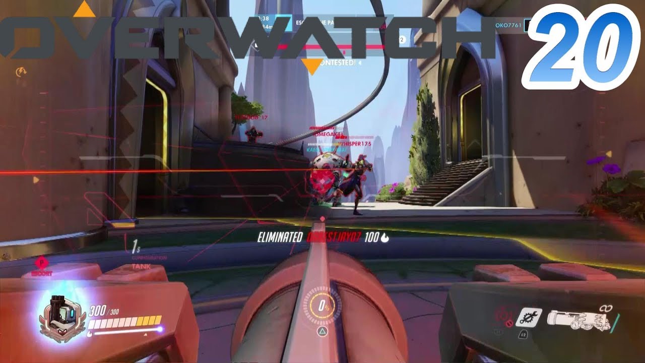 Ana ULT at the wrong time! - Overwatch (Part 20) - YouTube