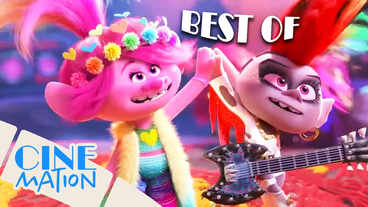 The Best of Queen Barb and Queen Poppy | Trolls World Tour (2020 ...