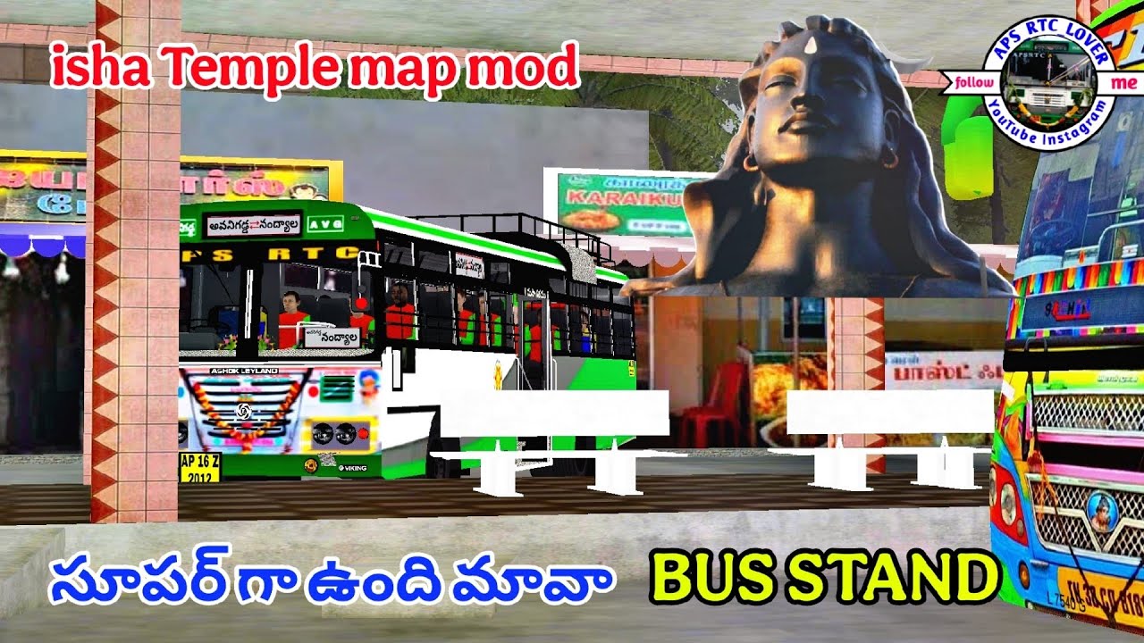 ISHA TEMPLE MAP MOD RELEASED BUS SIMULATOR INDONESIA 👇👇 - YouTube