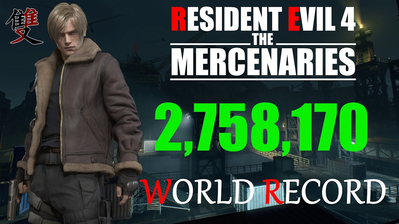 Resident Evil 4 Remake Mercenaries - 2,758,170 Leon Docks S++ | World ...