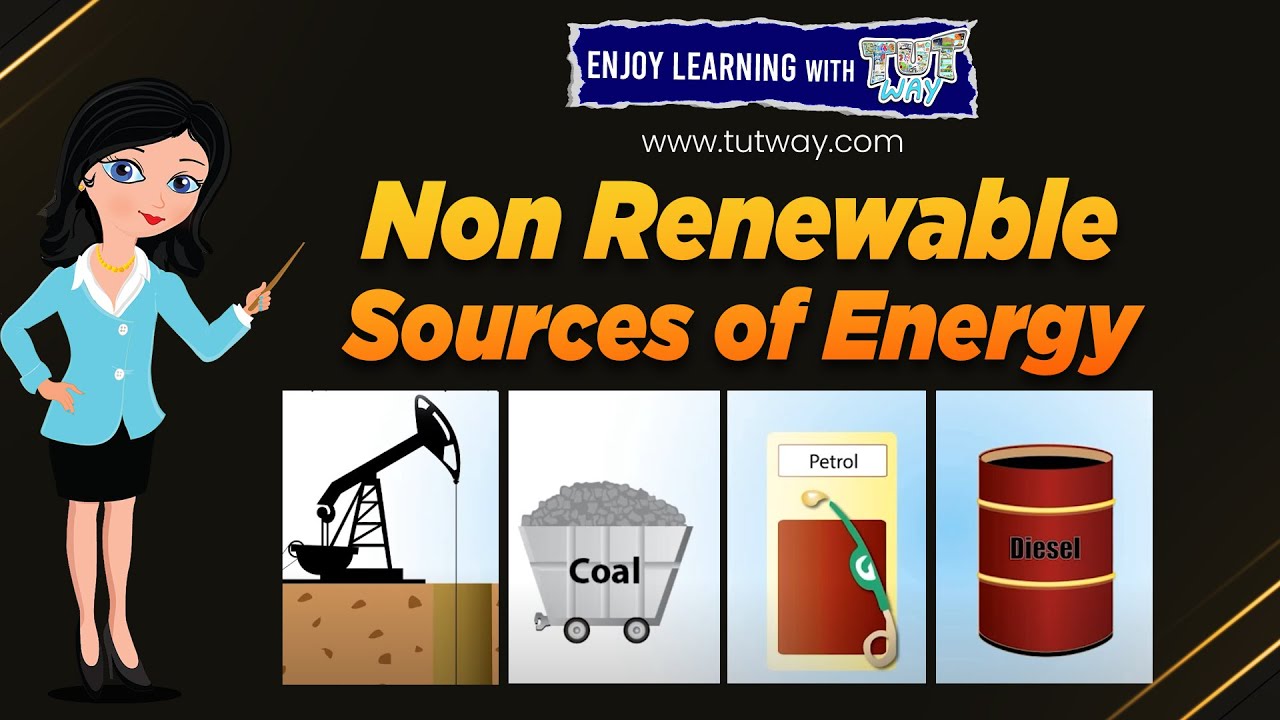 Non Renewable Sources of Energy | Fossil Fuels | Sources of Energy ...