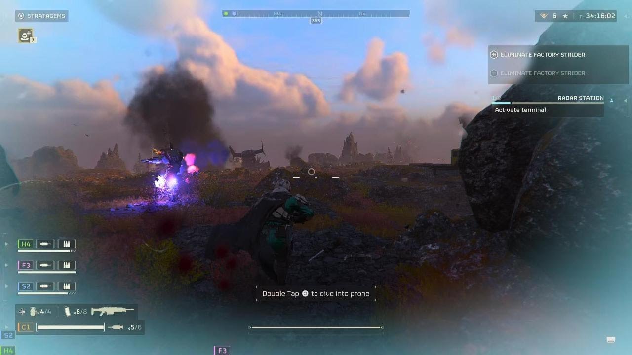 Being a coward in HELLDIVERS 2 - YouTube
