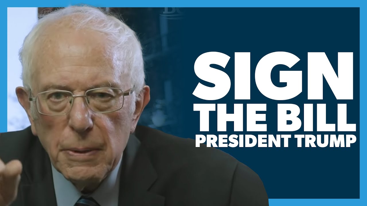 Sign The Bill, President Trump. - YouTube
