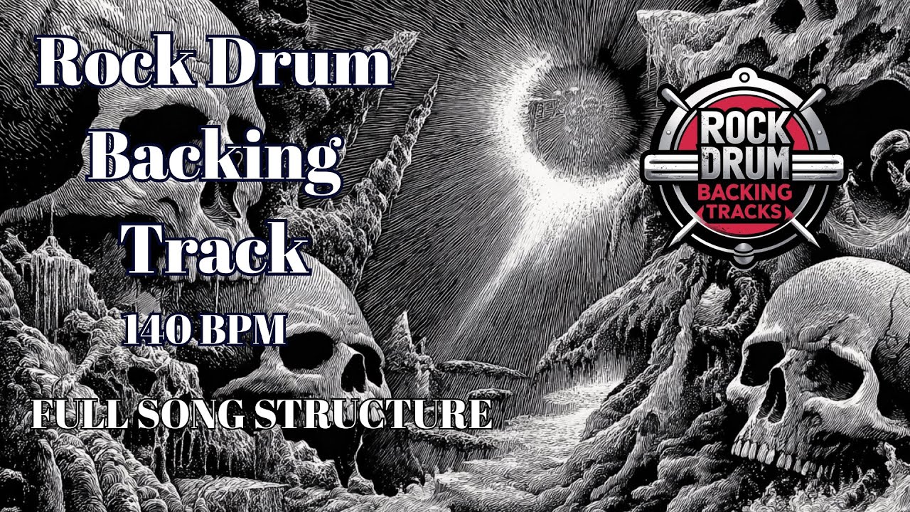 140 BPM Rock Drum Track – Fast and Punchy - YouTube