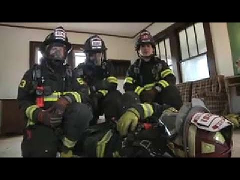 Moving the Down Firefighter: Stairs and Turns - YouTube