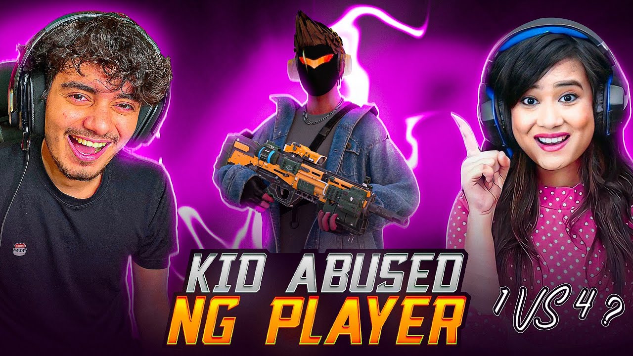 14 Year Kid Abused NG Player ?🤬 NG Angry Re-connect In Pc ?💻 Garena ...