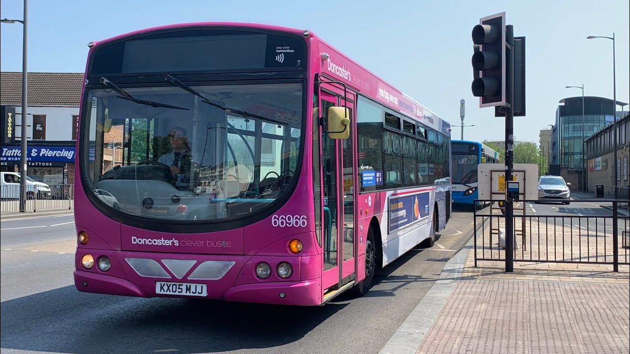 [Kickdown] First South Yorkshire | KX05 MJJ - 66966 | Volvo B7RLE ...