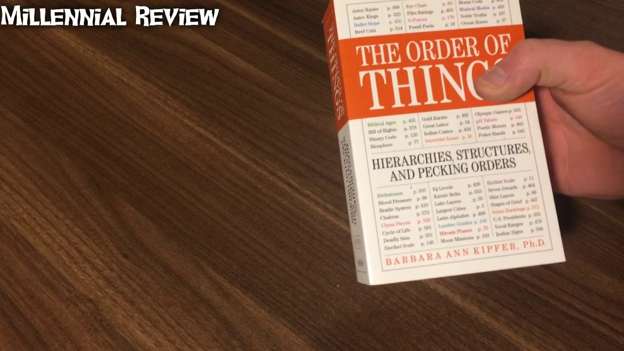 The Order of Things: Hierarchies, Structures, and Pecking Orders - YouTube