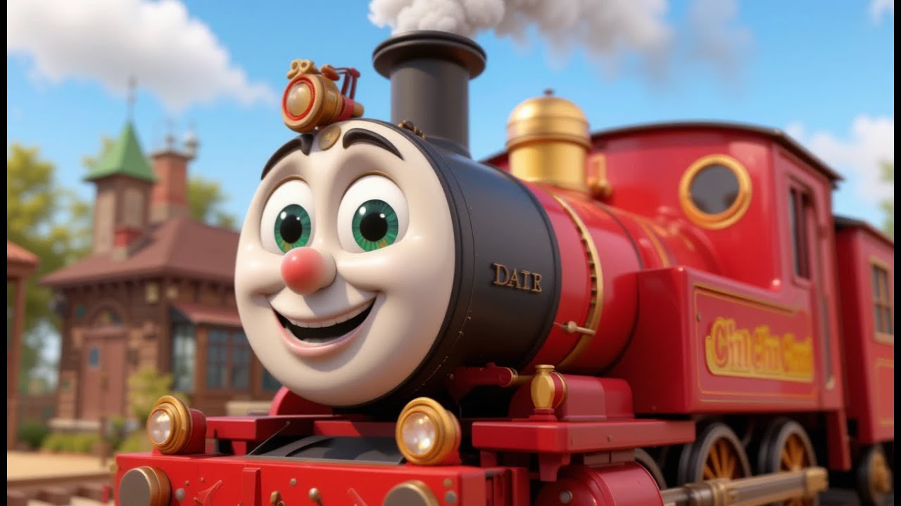 Choo Choo Train Song 🚂 | Long Cartoon Nursery Rhyme for Kids | Fun ...