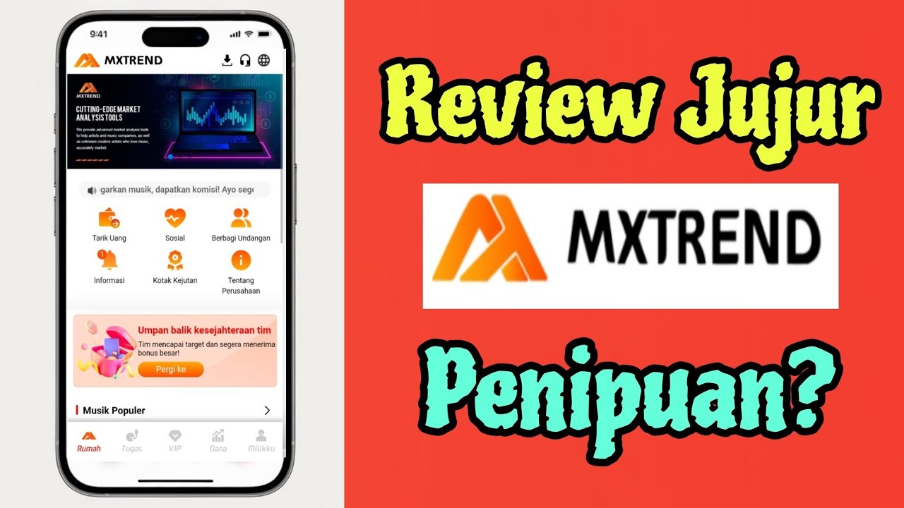 Review Jujur Aplikasi MXTREND Penghasil Uang! Apakah Aplikasi MXTREND ...