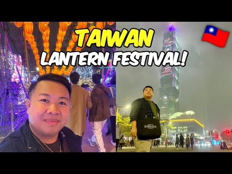 I made it to Taiwan Lantern Festival! 🇹🇼  | JM BANQUICIO