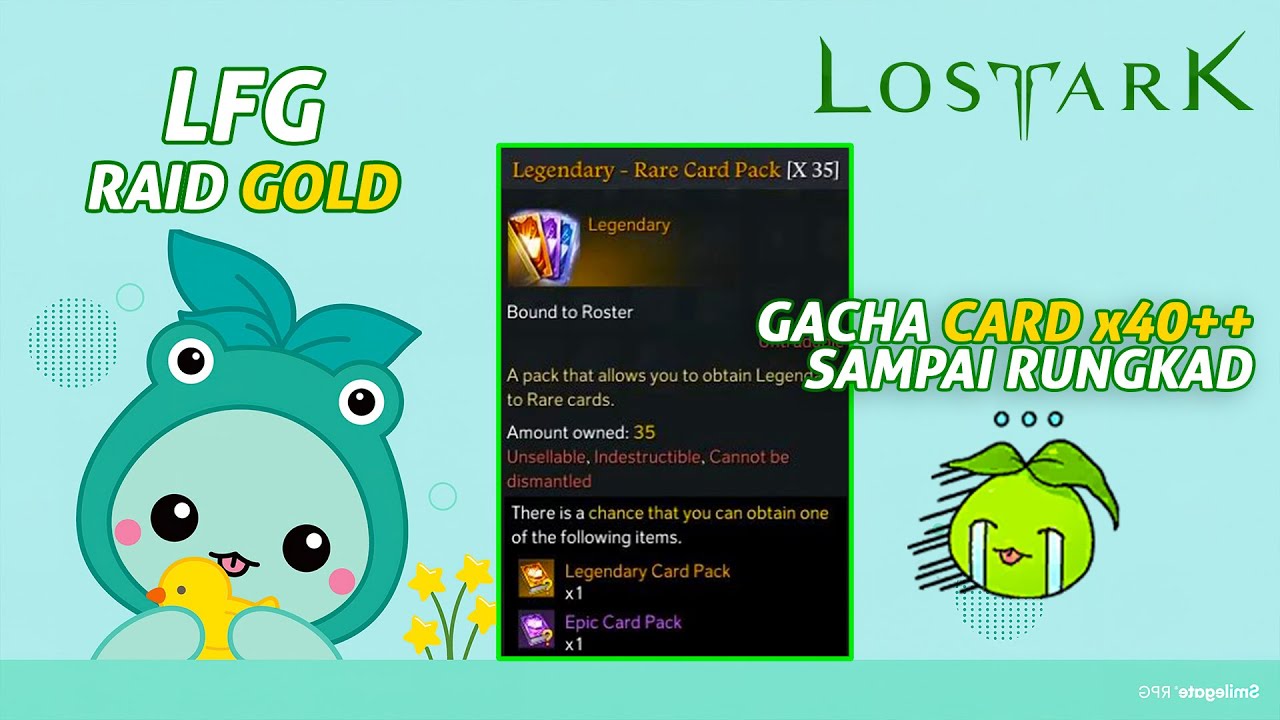 LFG Raid Gold, Gacha Card, Diskusi, Curhat, Banyak Kerjaan - YouTube