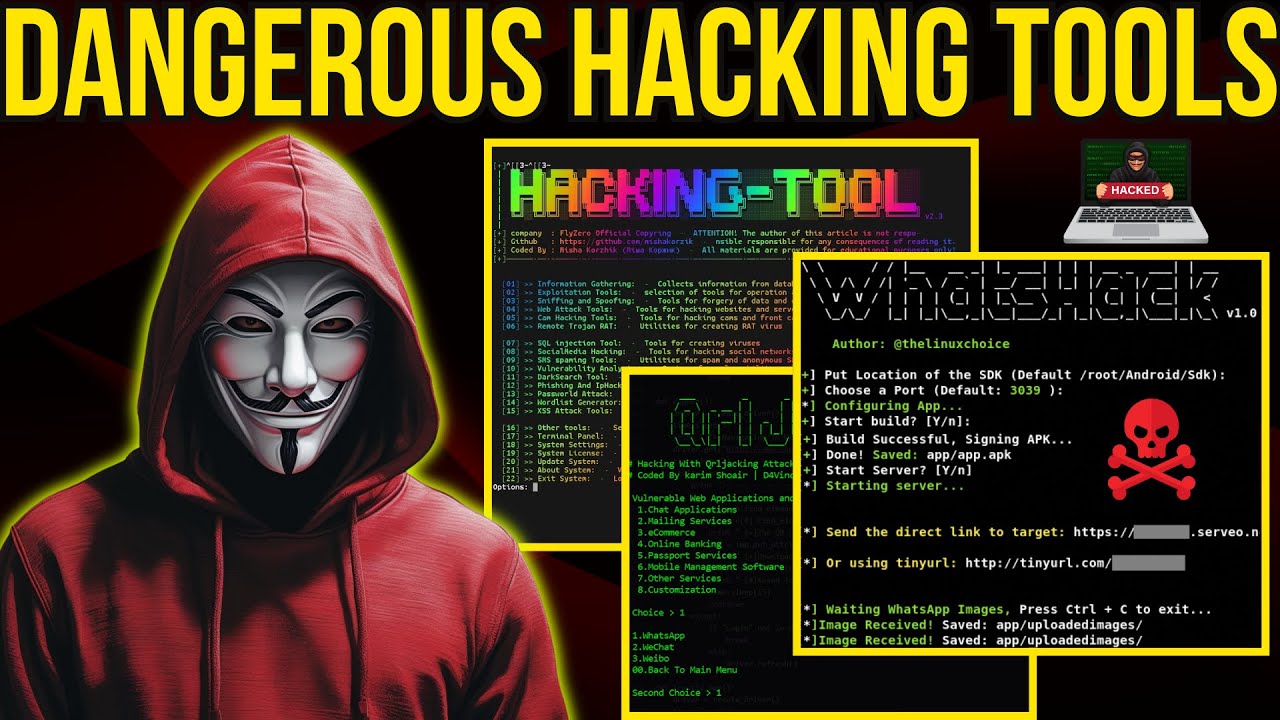These Kali Linux Hacking Tools Can Hack Anything! | Ethical Hackers ...