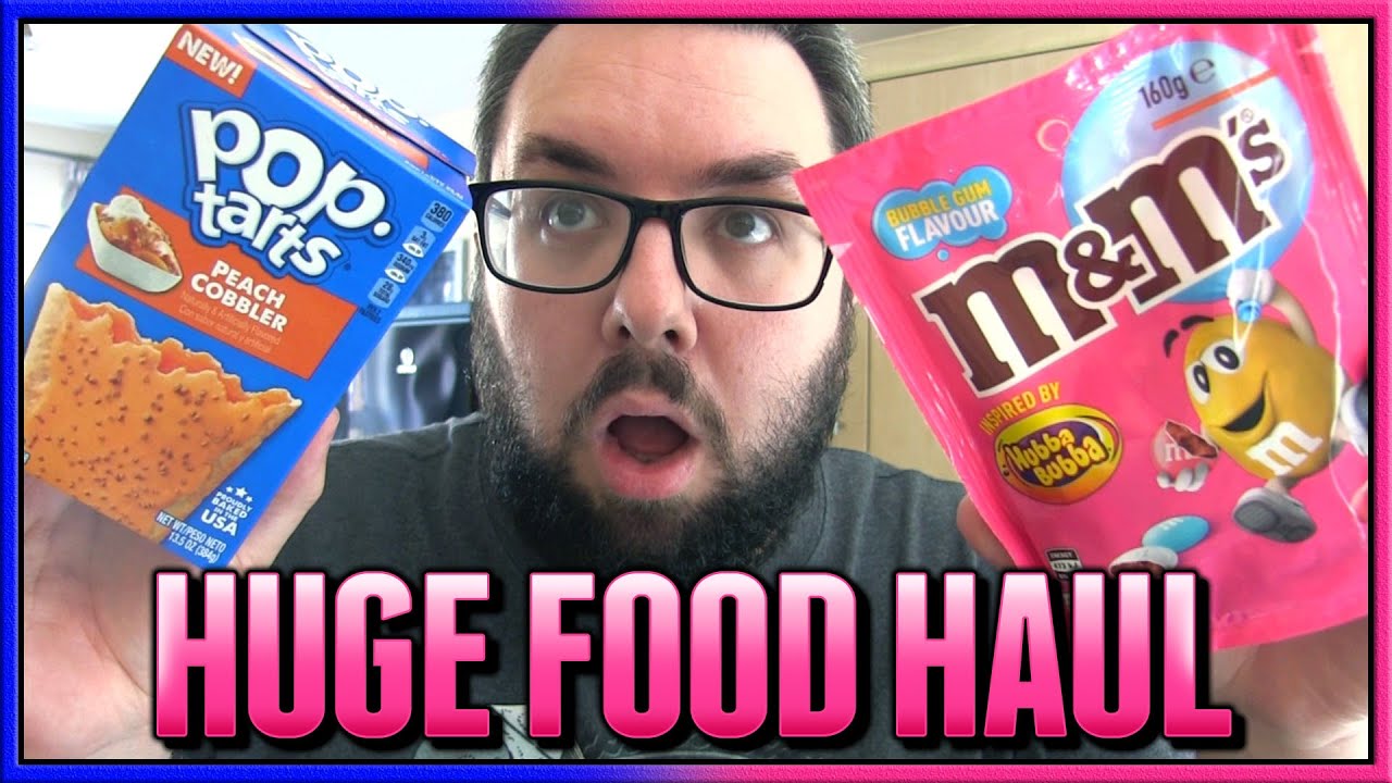 HUGE Food Haul! USA! UK! World! July 2021 - YouTube